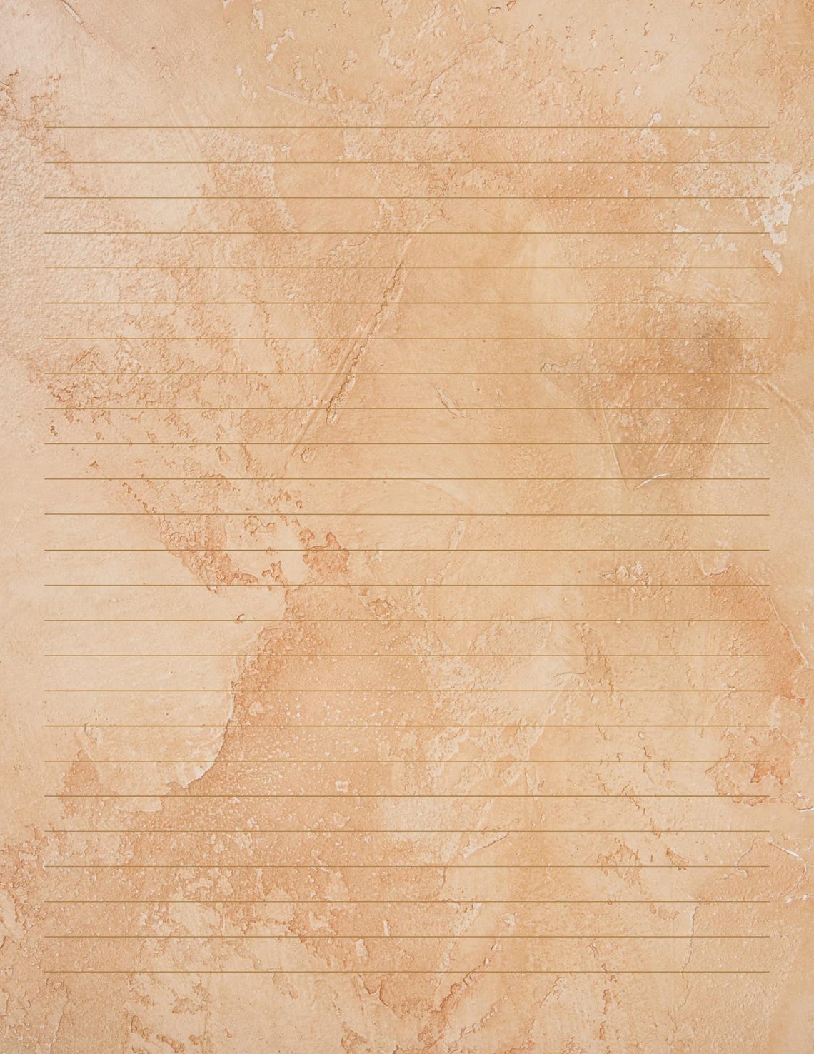 Printable Writing Paper, Vintage Lined Paper, 10 Different Designs - Etsy