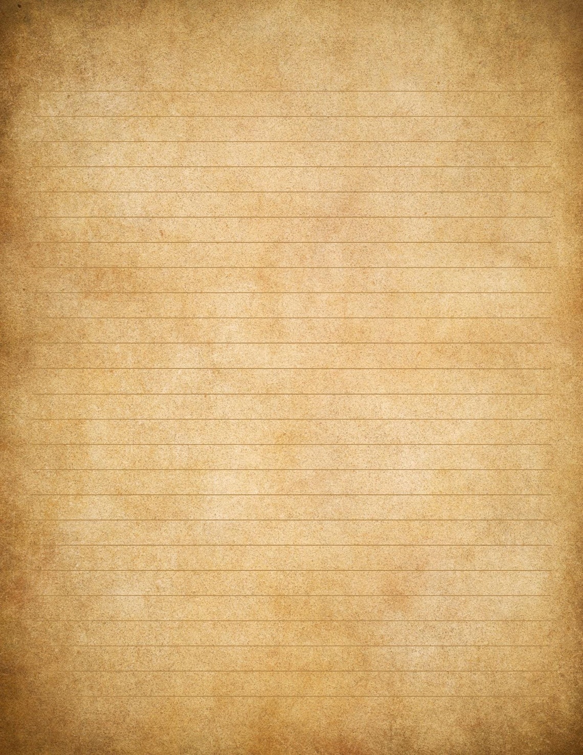 Printable Writing Paper, Vintage Lined Paper, 10 Different Designs - Etsy