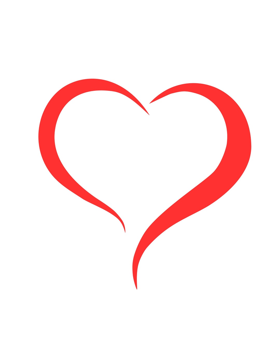 Heart, 25 Different Designs, Svg, Jpg, Png, Pdf - Etsy