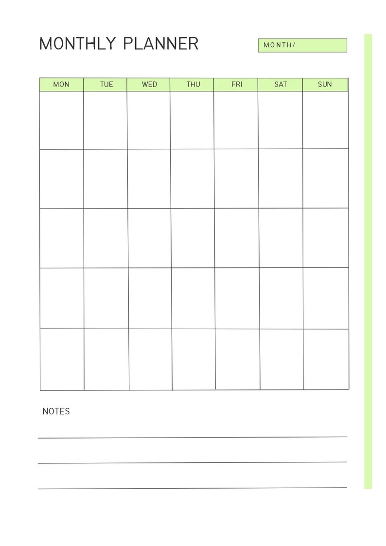 Printable Planners,10 Sheets,daily,weekly,monthly,budget,bills,trackers ...