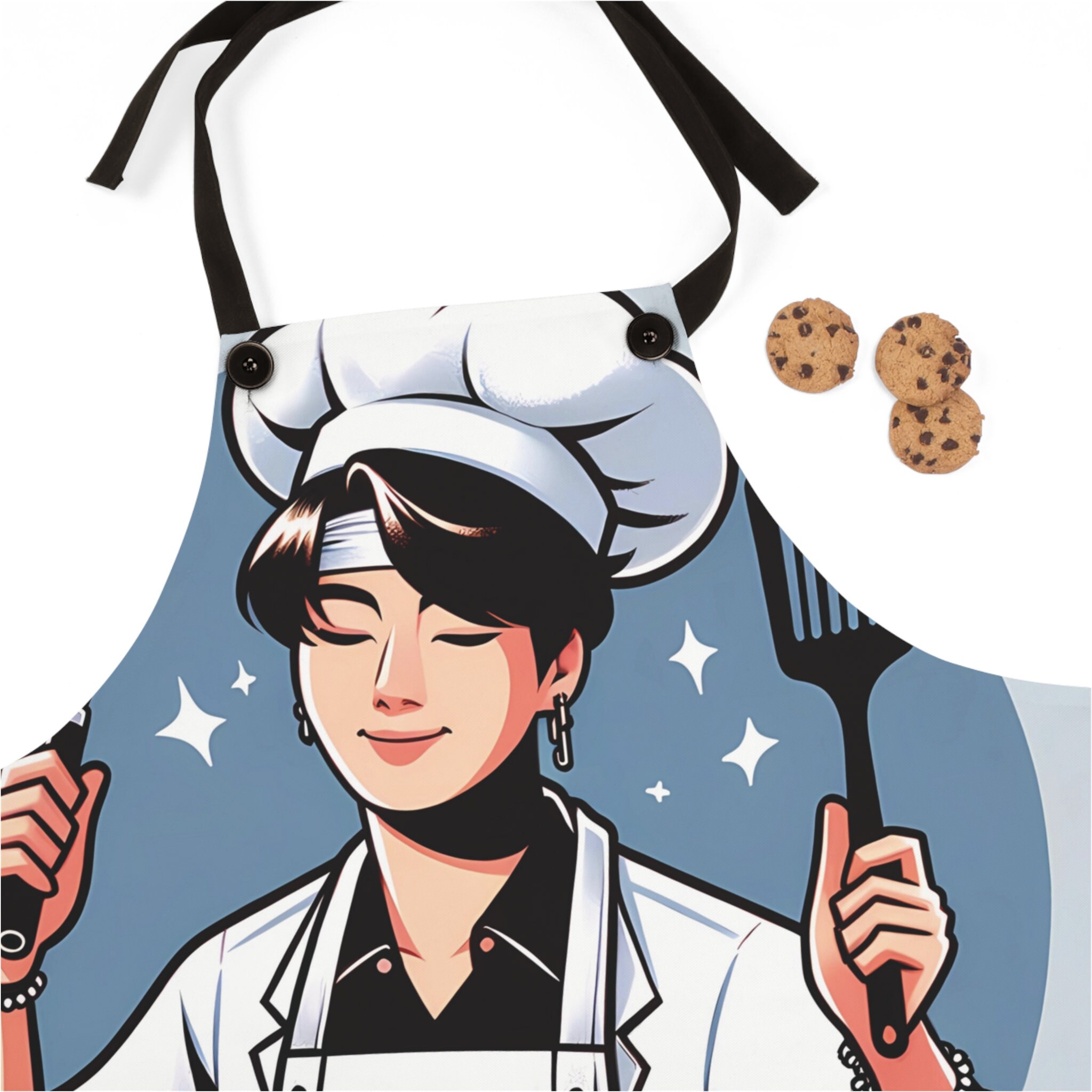 Deja que Jung-Cook BTS Jungkook inspire Delantal - Etsy España