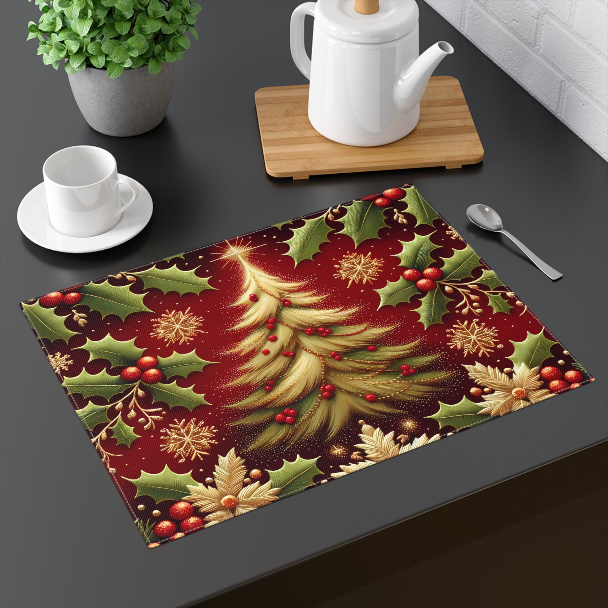 Christmas Table Placemat 1pc - Etsy