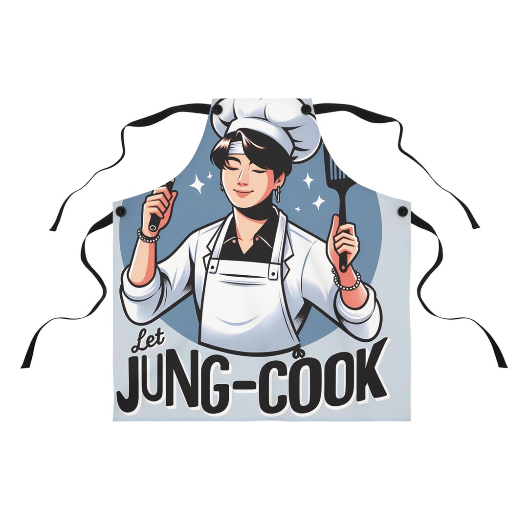 Let Jung-cook BTS Jungkook Inspired Apron - Etsy UK