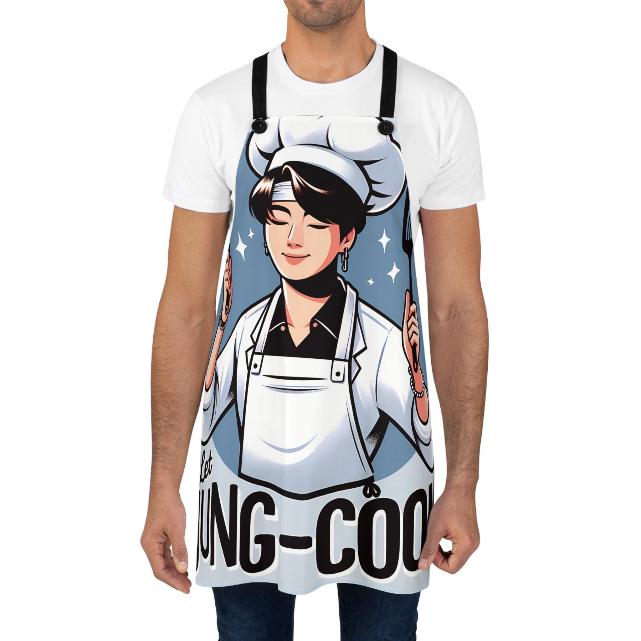Deja que Jung-Cook BTS Jungkook inspire Delantal - Etsy España