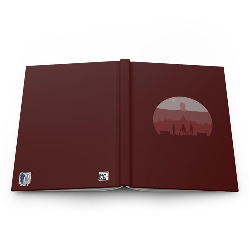 Attack on Titan Journal | Eren, Mikasa & Armin Inspired Journal - Etsy