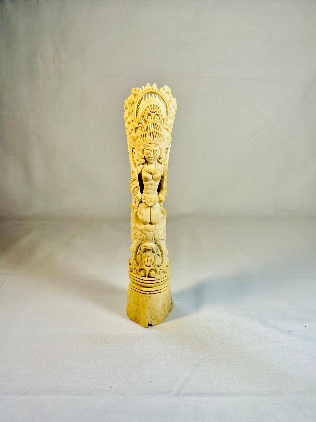 Hand-carved Buddhist Hindu Bone Totem Balinese Indonesian - Etsy