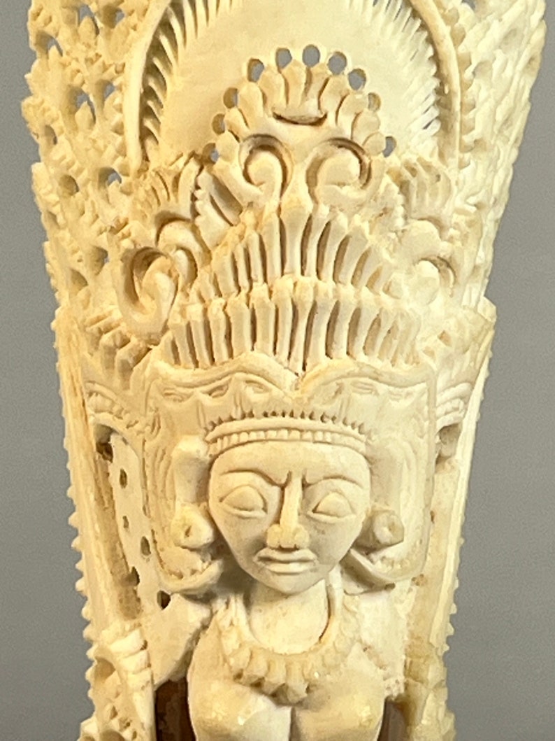Hand-carved Buddhist Hindu Bone Totem Balinese Indonesian - Etsy