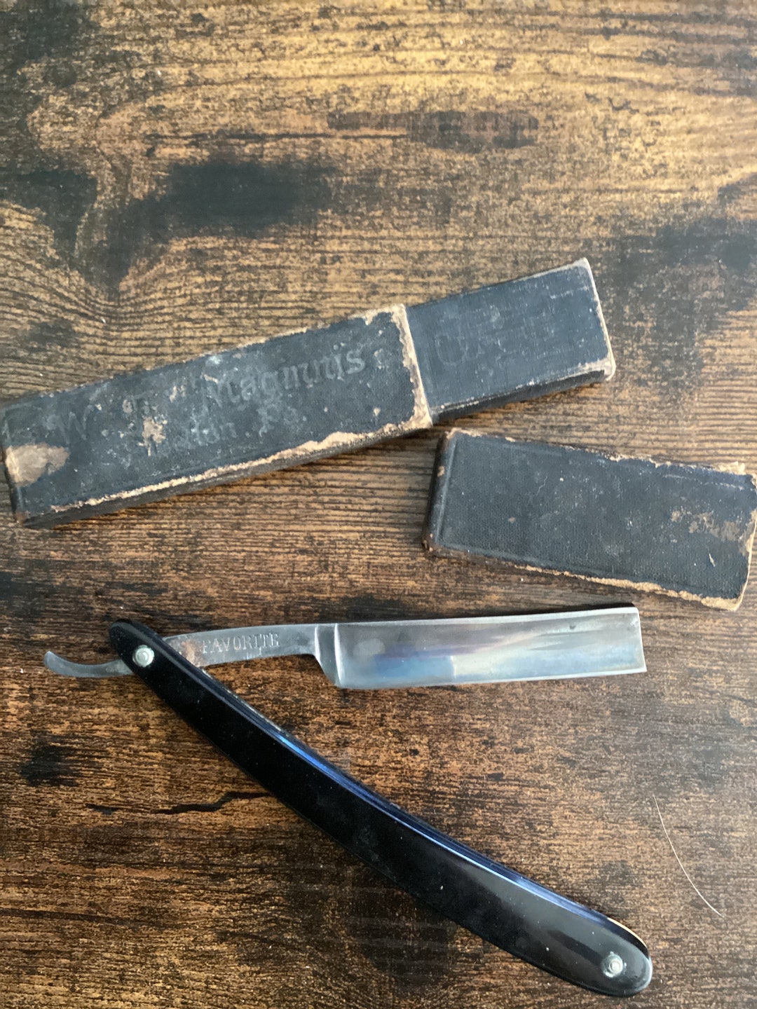 Vintage favorite Straight Razor - Etsy