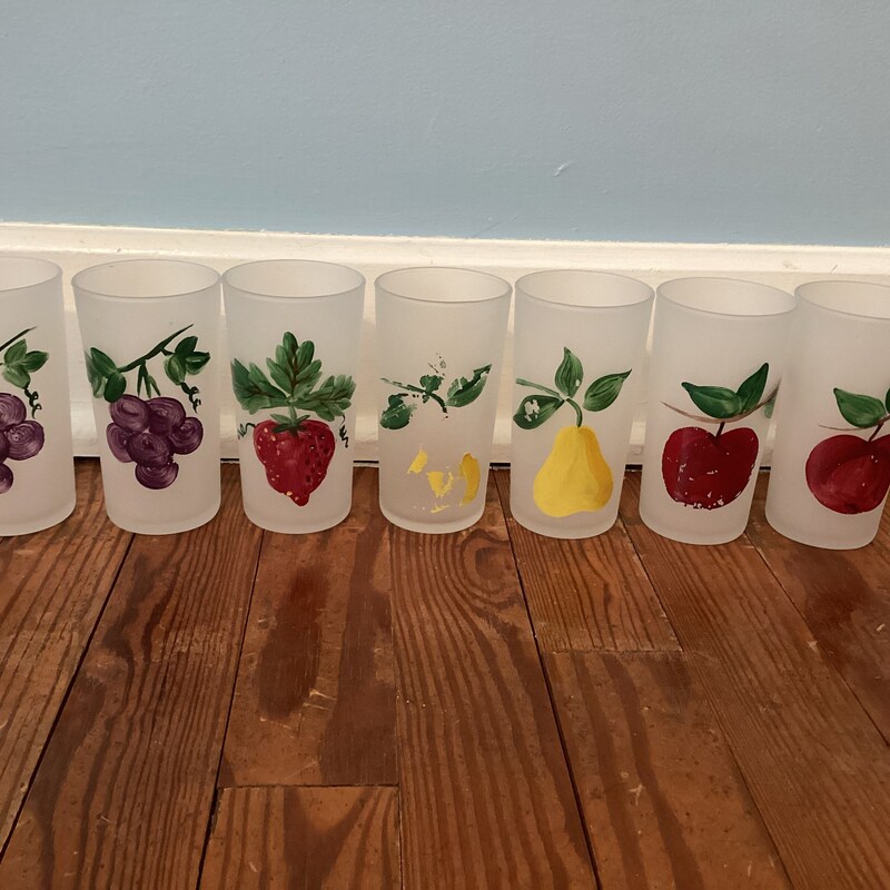 Frosted Glasses - Etsy