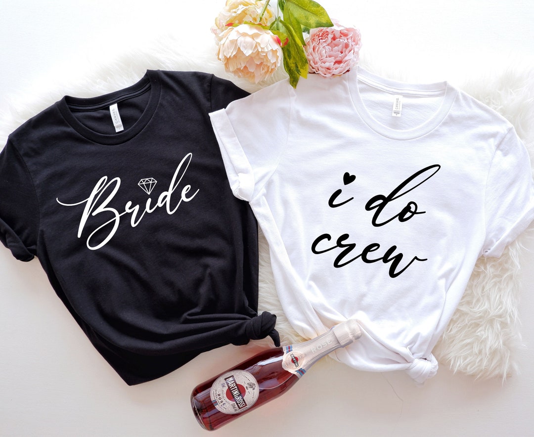 Team Bride PNG, I Do Crew PNG, Bridal Shirts, Engagement Party ...