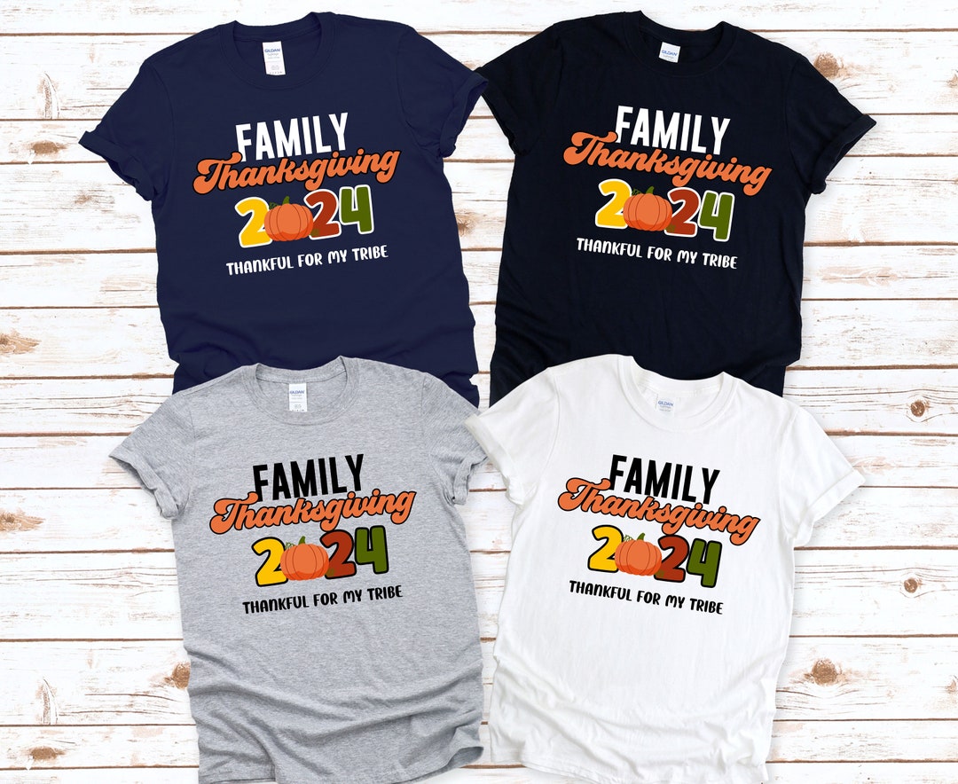 2024 Family Thanksgiving PNG, Family Shirt, Matching Fall Family Shirts ...