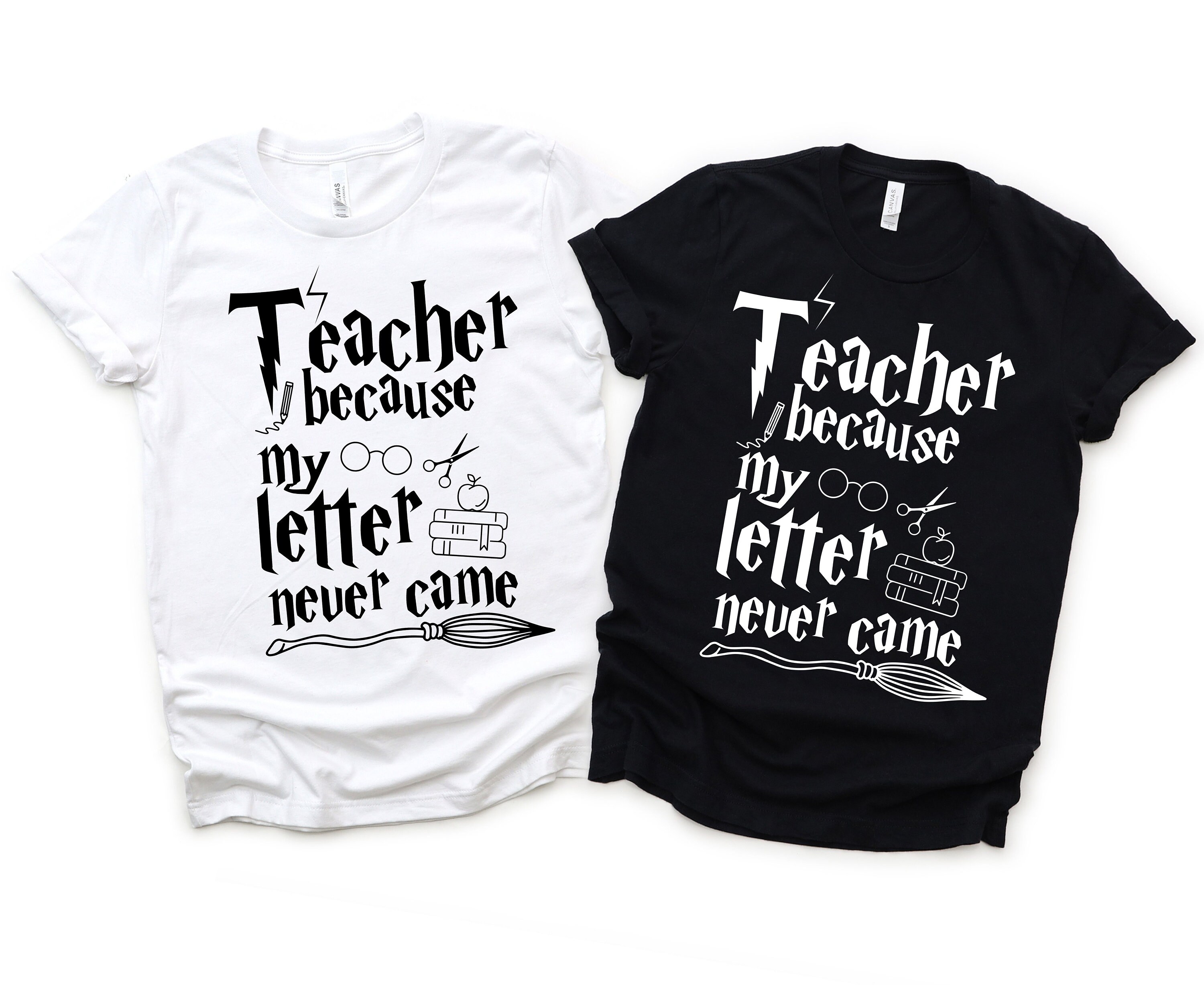 Funny Teacher Because My Letter Never Came PNG, Wizard School Quote ...