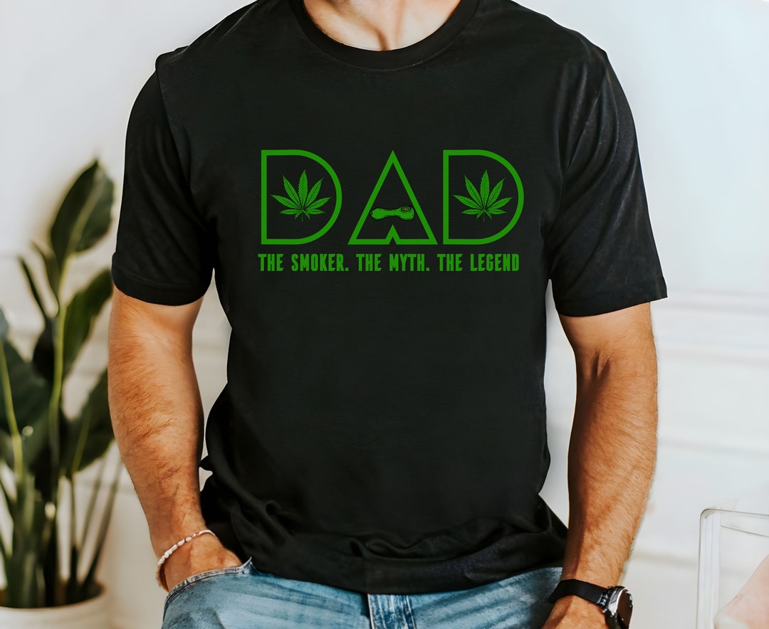 Weed Cannabis PNG Dad, Funny Marijuana Gifts for Stoner Dad, the Smoker ...