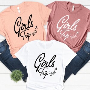 Girls Trip 2024 PNG, Girls Vacation, Girls Travel Shirt, Vacation Gifts ...