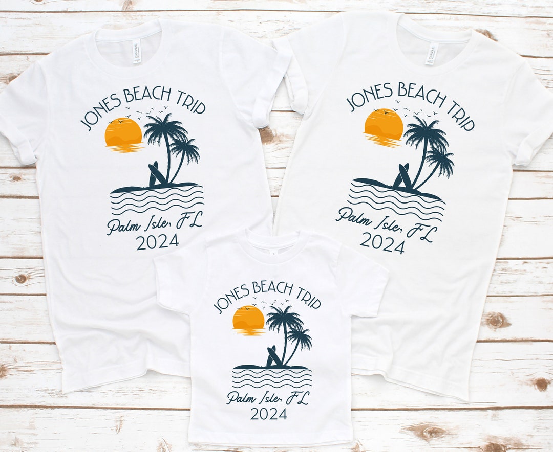 Family Trip Custom PNG, Custom Name Location, Beach Family Vacation ...