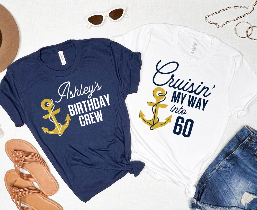 Cruisin’ My Way Into Any Age PNG, Cruise Birthday Shirt Design ...
