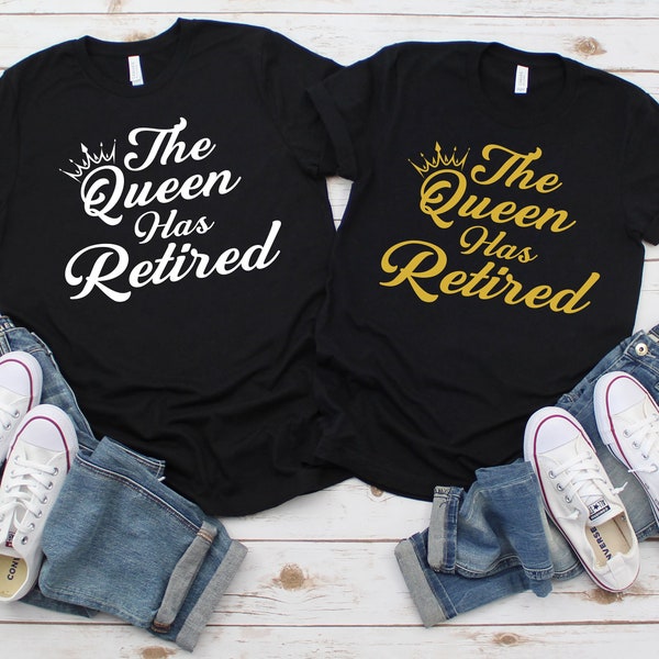 The Queen Has Retired Svg - Etsy