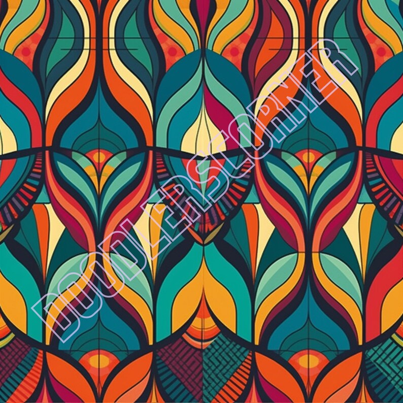 1970's Seamless Patterns Bundle - Etsy