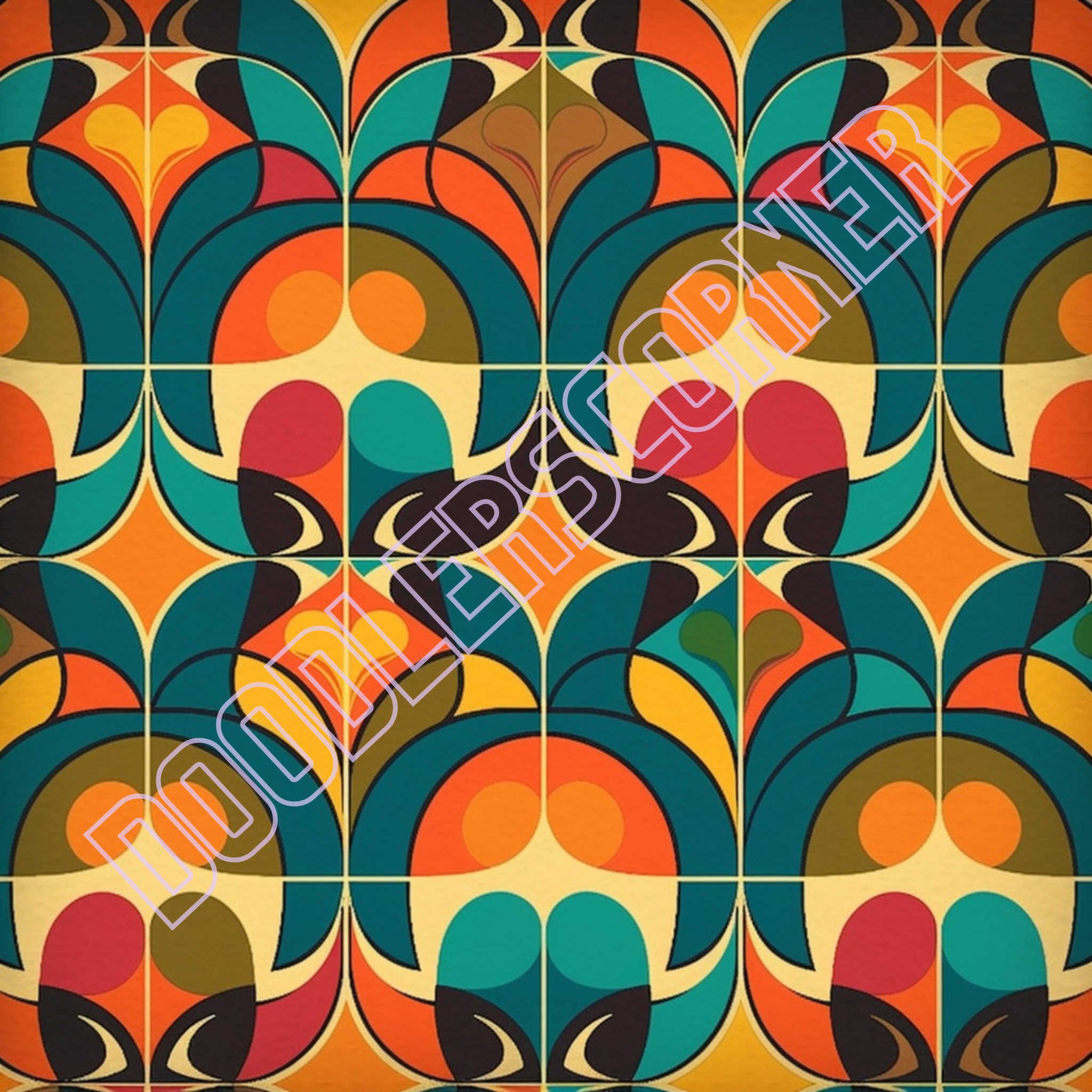 1970's Seamless Patterns Bundle - Etsy