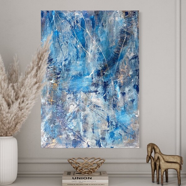 Blue Art - Etsy