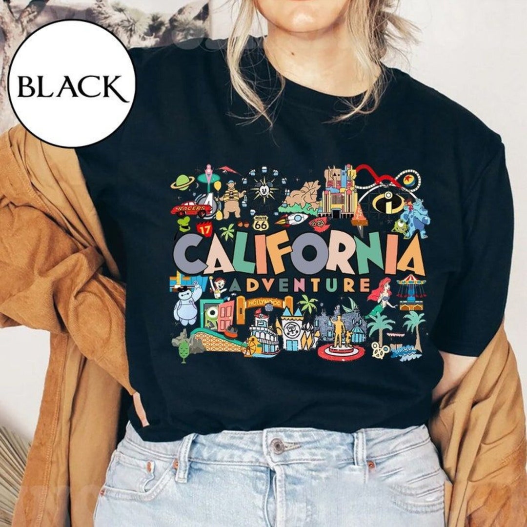 Vintage Disney California Adventure Shirt California - Etsy