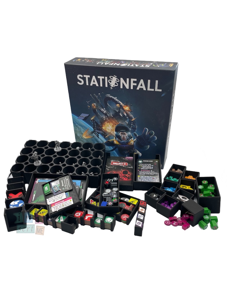 Stationfall Board Game - Insert 3d Print - Etsy