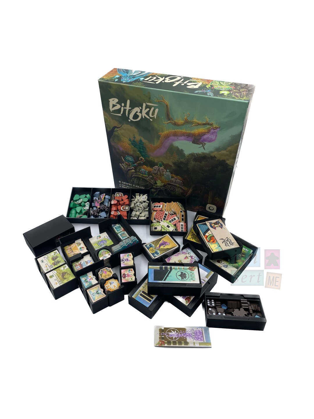 Bitoku Board Game - Insert 3d Print - Etsy