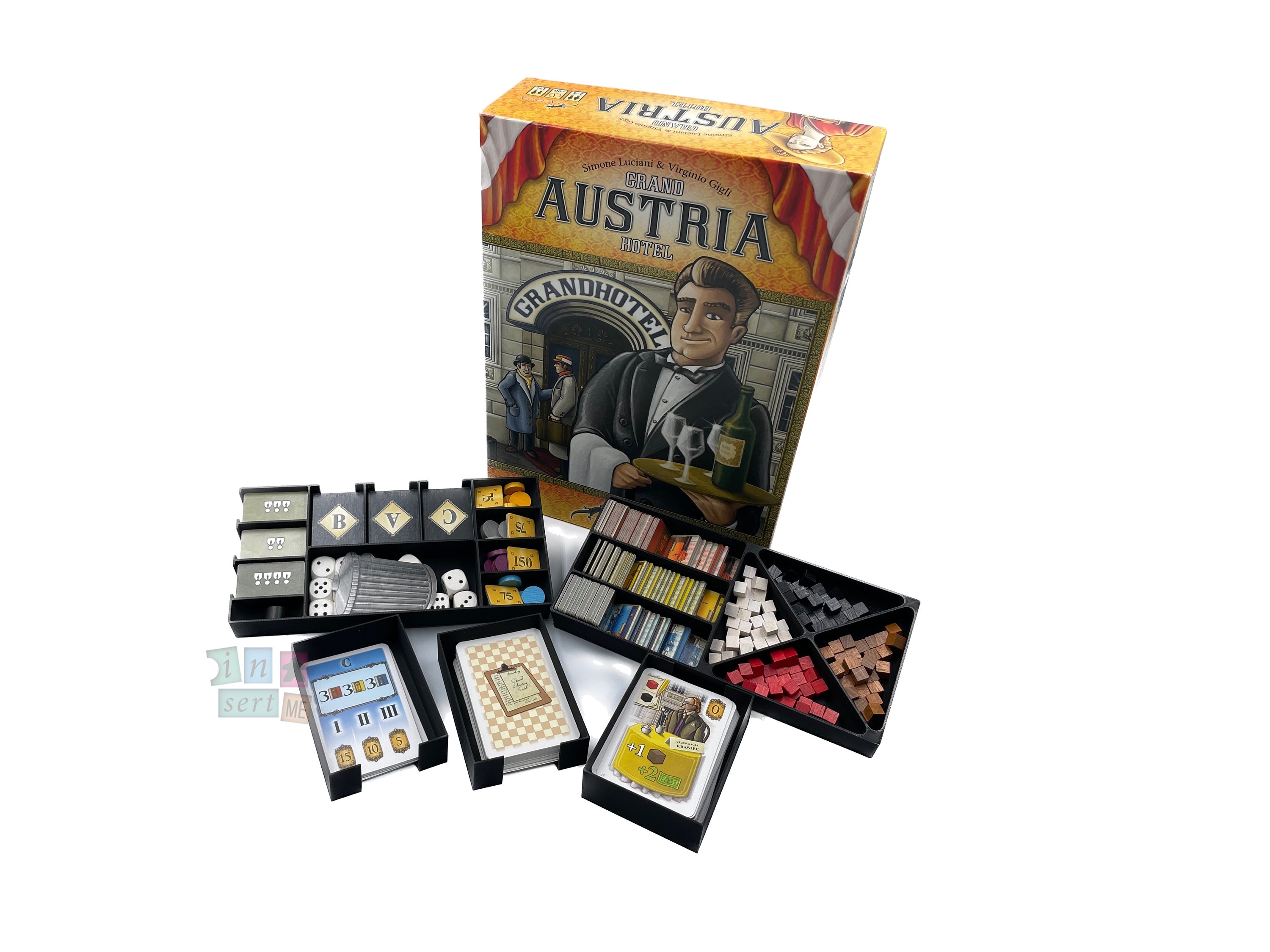 Grand Austria Hotel Board Game - Insert 3d Print - Etsy