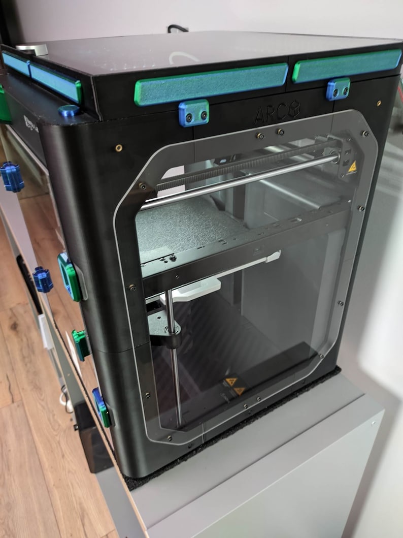 Bambu Lab P1P Enclosure ARC Acrylic (plexiglass) Panels and Accessories ...