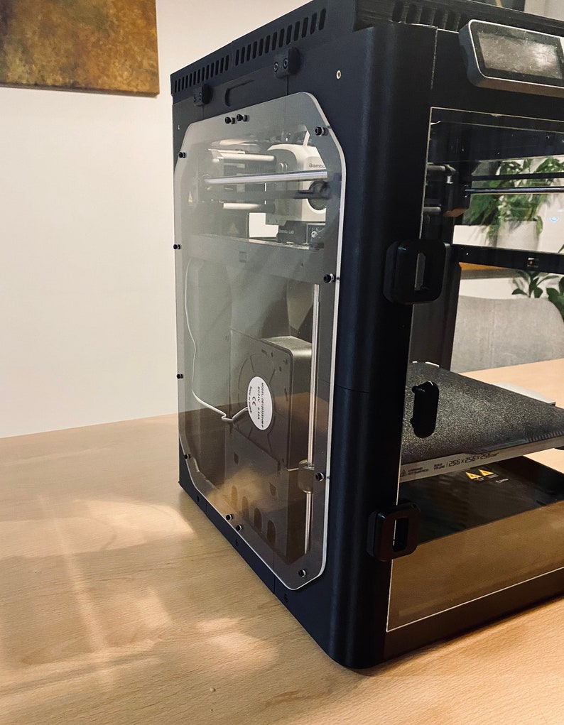 Bambu Lab P1P Enclosure ARC Acrylic (plexiglass) Panels and Accessories ... Bambu Lab P1P Enclosure ARC Acrylic (plexiglass) Panels and Accessories ...