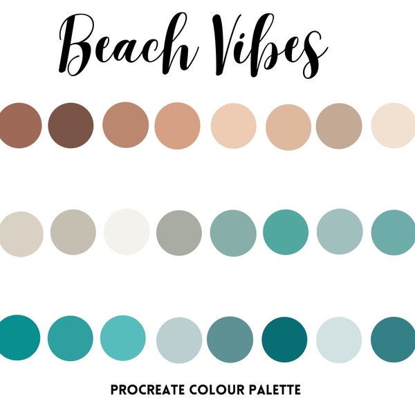 Sand Color Palette - Etsy