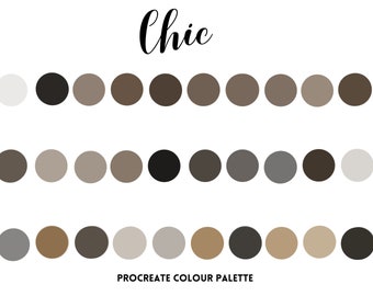 Country Kitchen Procreate Colour Palette/swatch Instant - Etsy
