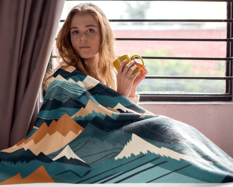 Mountain Landscape Pattern - Etsy