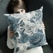 Seamless Blue Roses Pattern - Etsy