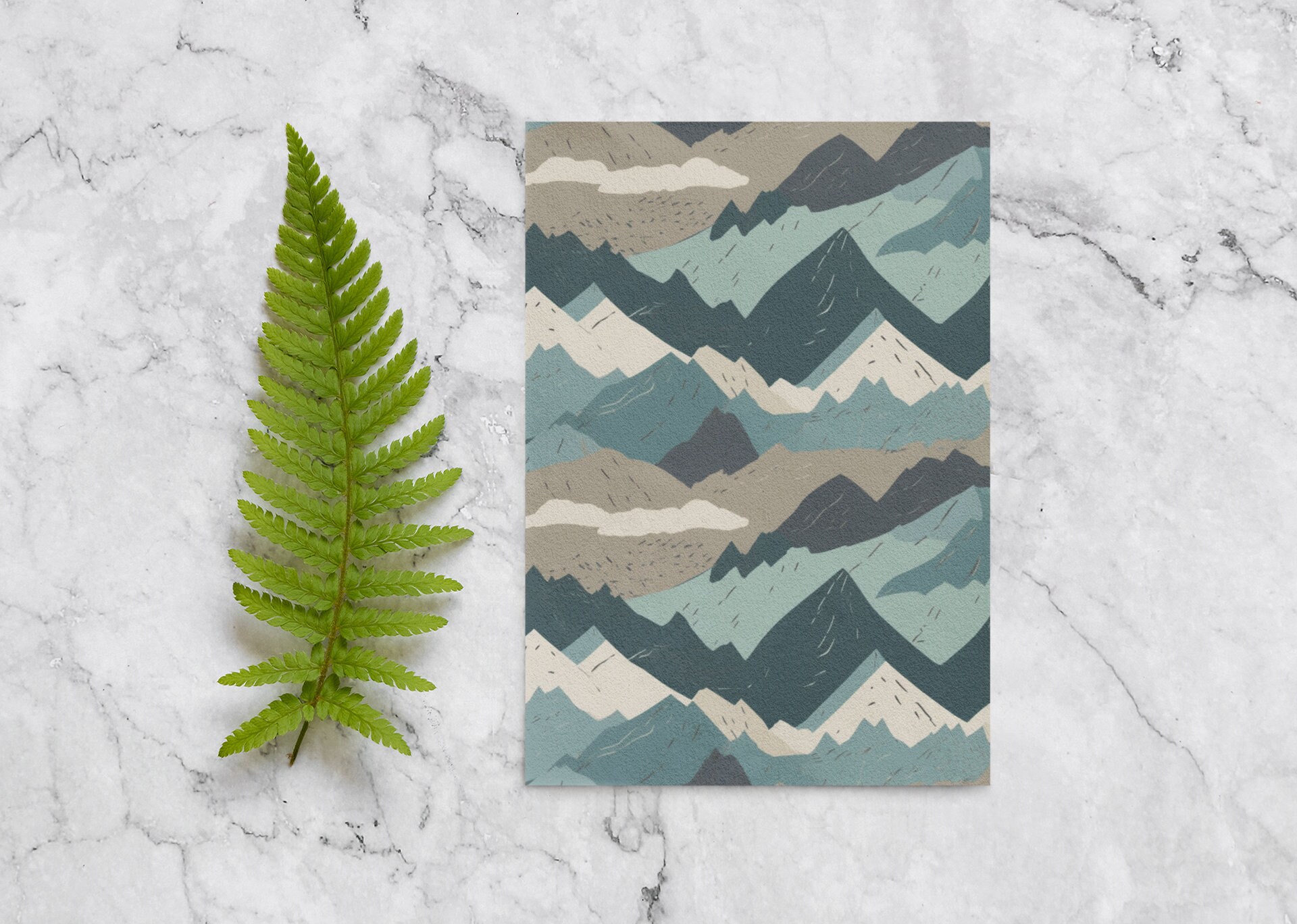 Mountain Pattern Seamless - Etsy