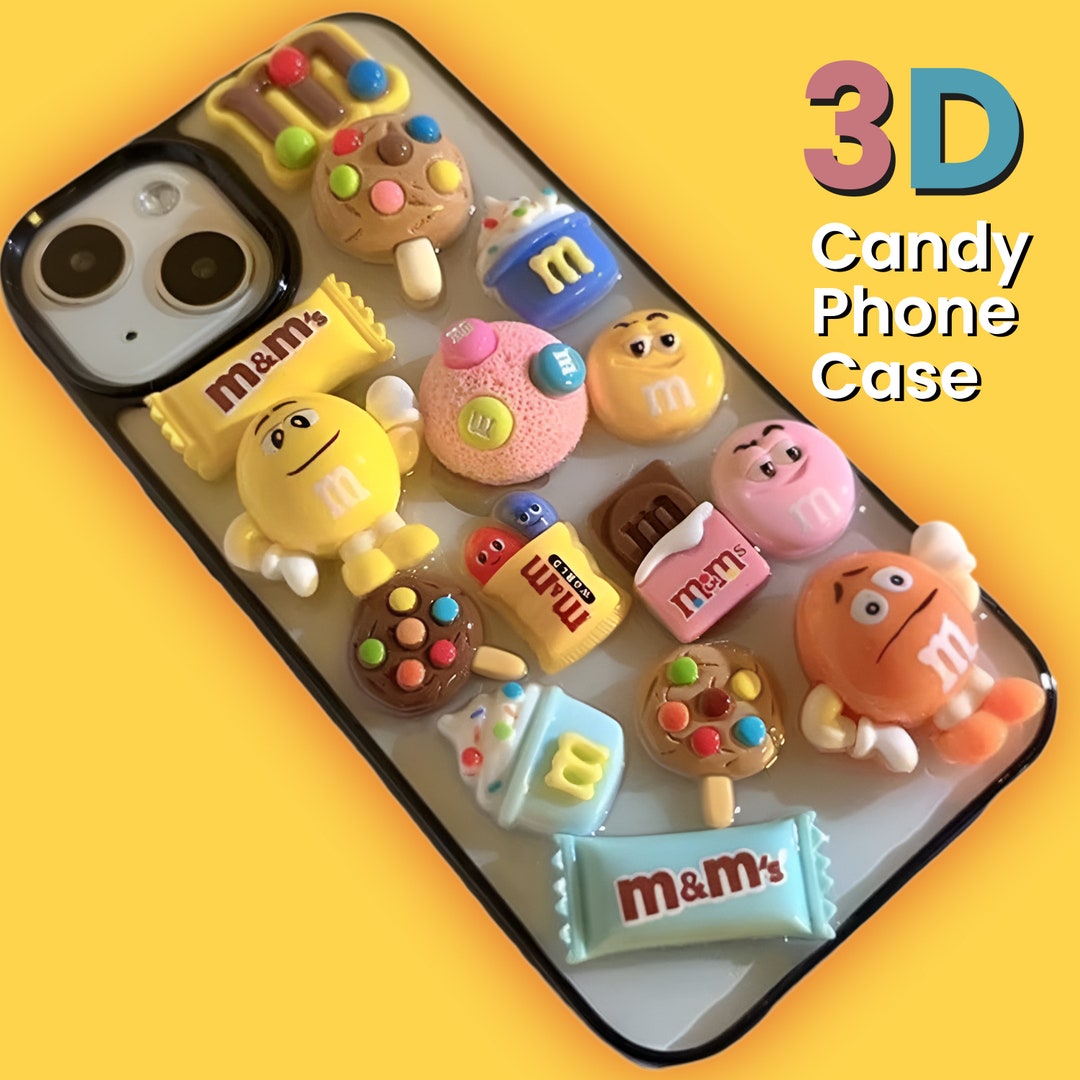 Decoden Phone Case, Cute Kawaii Candy 3D Phone Case Gift for Girls ...