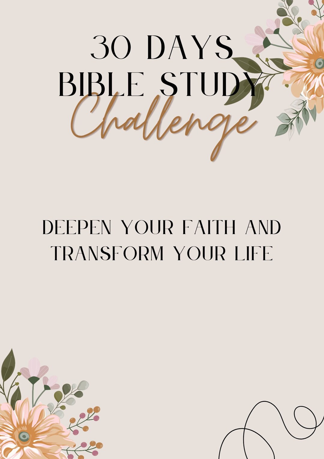 30-day Bible Study Challenge: Deepen Your Faith and Transform Your Life ...