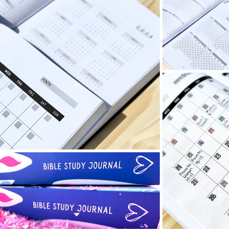 Prayer Journal BIBLE STUDY JOURNAL Bible Study Guide Christian Planner ...