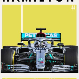 Hamilton - Printable Wall Art -digital Download - Formula 1 - Etsy
