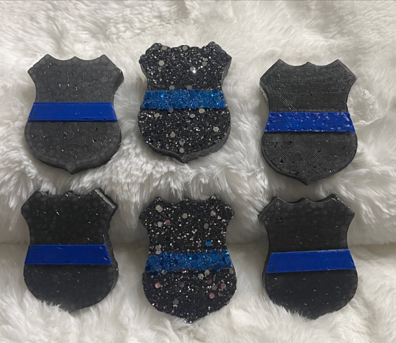 Police Officer Blue Line Vent Clips Freshies - Etsy