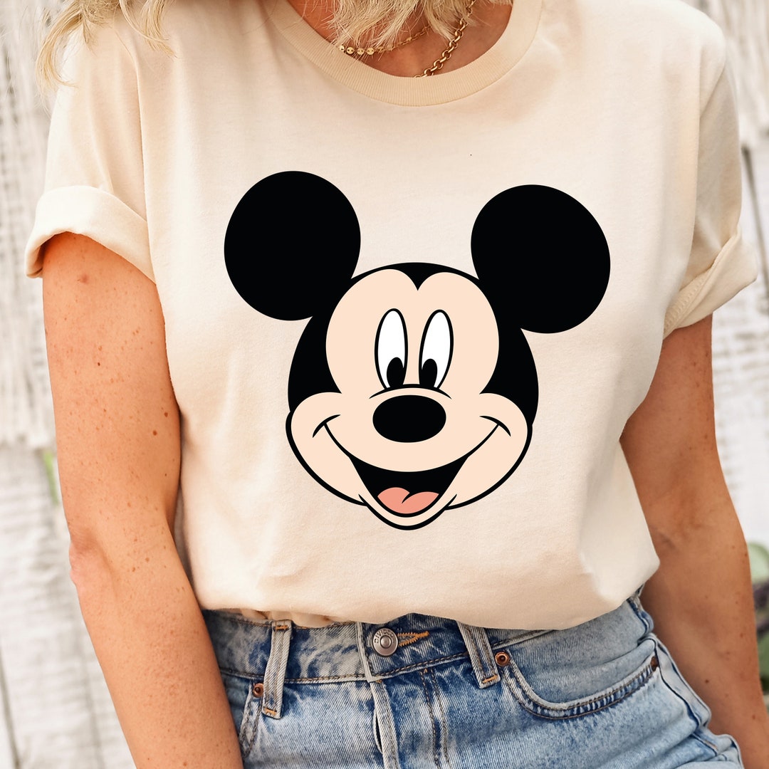 Retro Mickey Mouse Shirt- Cute Mickey Shirt, Disney Mickey Mouse Shirt ...