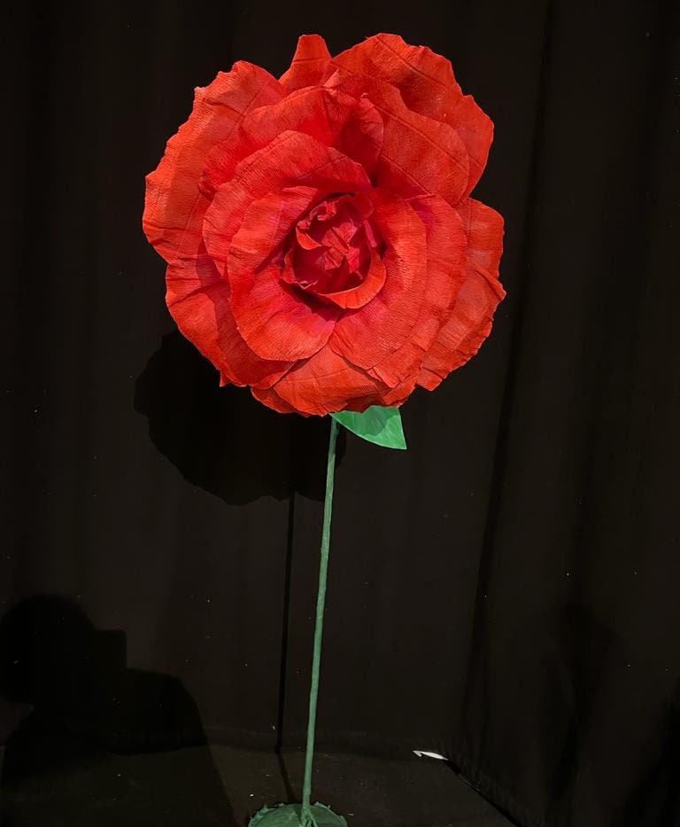 Lampara De Flor Gigante De Papel / Large Paper Flower Lamp - Etsy