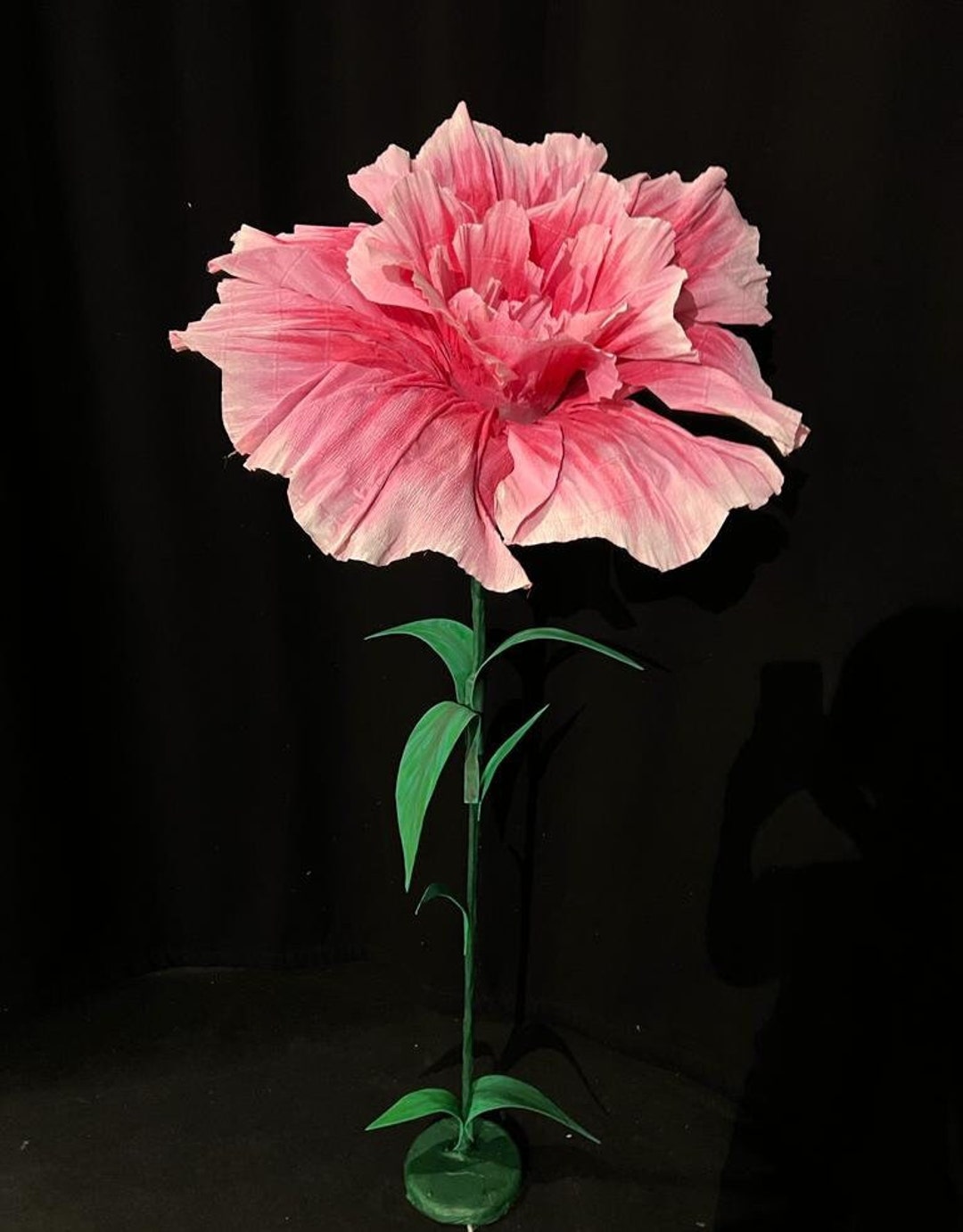 Lampara De Flor Gigante De Papel / Large Paper Flower Lamp - Etsy