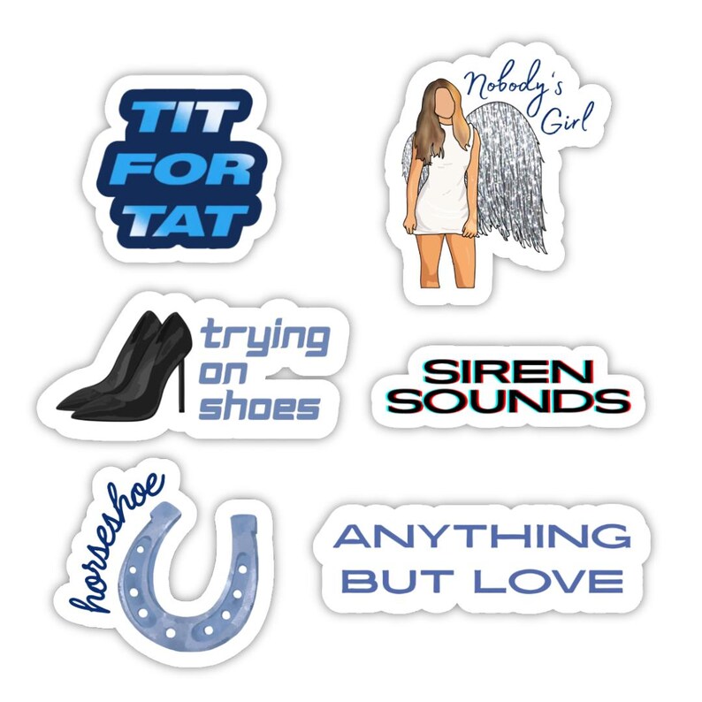 Tate Inspired Sticker Pack - Etsy