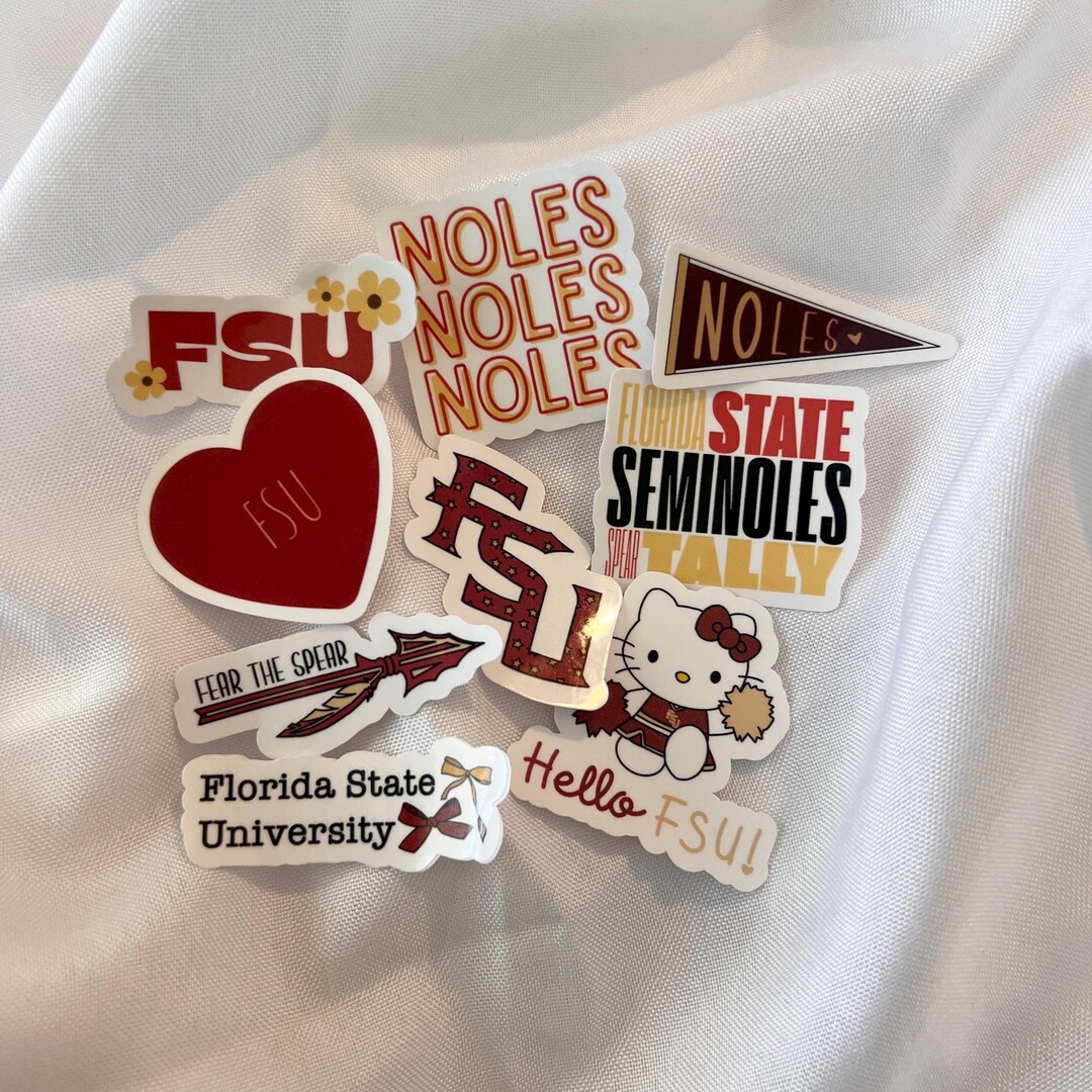 FSU Sticker Pack - Etsy