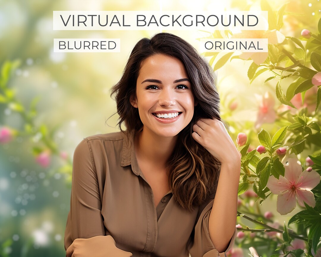 Spring Zoom Background | Spring Nature Zoom Background Home Office ...