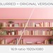 Pink Bookshelf Zoom Background | Pink Zoom Background Home Office ...