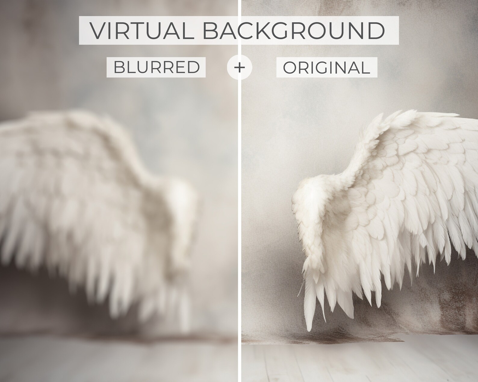 Angel Wings Zoom Background Zoom Background Home Office Angel Wings ...