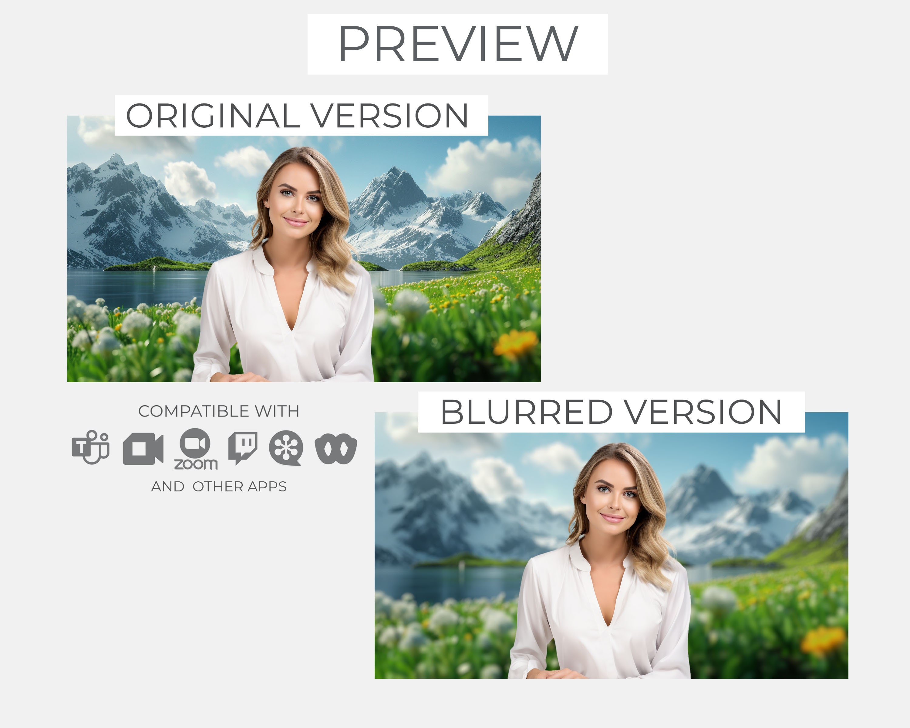 Mountains Zoom Background Nature Zoom Background Home Office Home ...