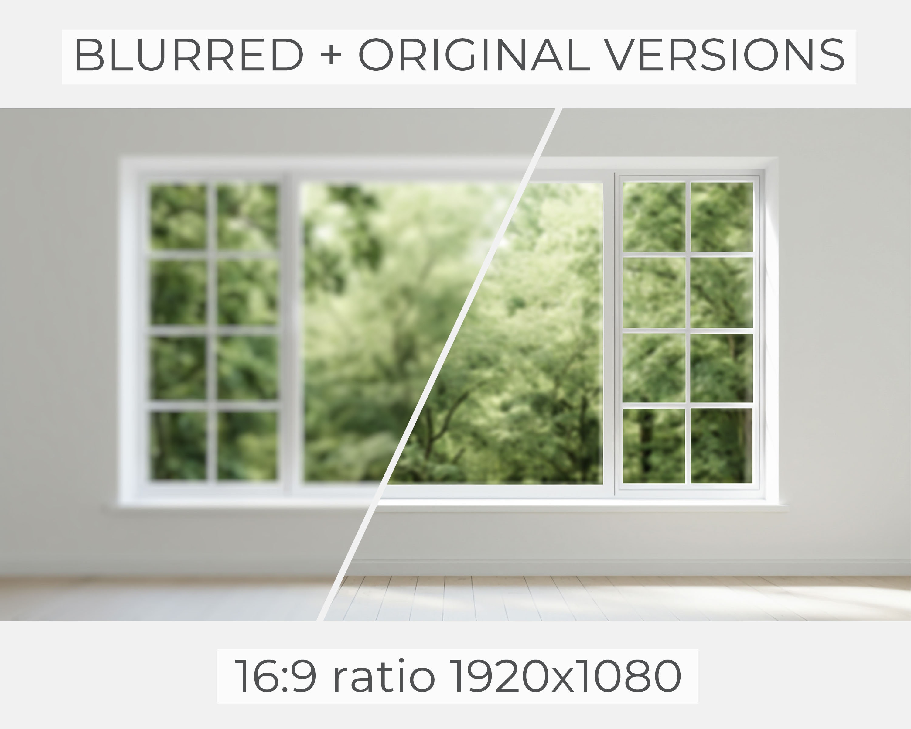 Window Forest View Zoom Background | Zoom Background Home Office | Home ...